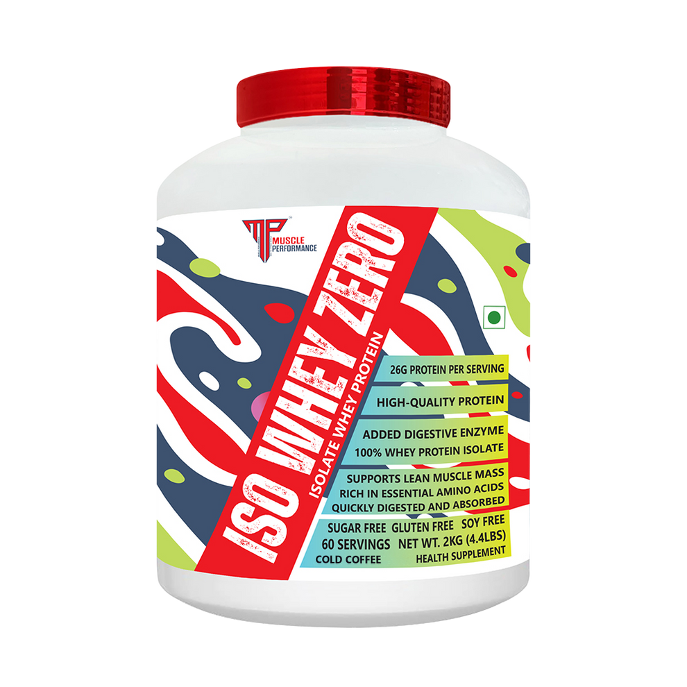 MUSCLE PERFORMANCE ISO WHEY ZERO 2KG (4.4LBS) | MUSCLE PERFORMANCE